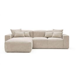 ECKSOFA Leni Beige Links