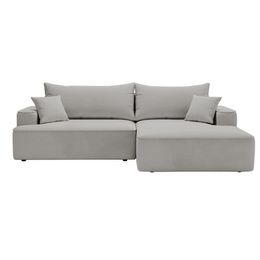 ECKSOFA California Hellgrau Rechts