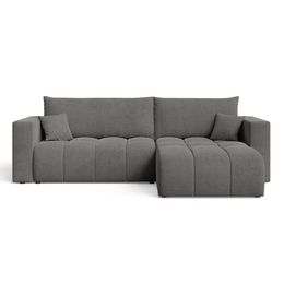 ECKSOFA Neva Dunkelgrau