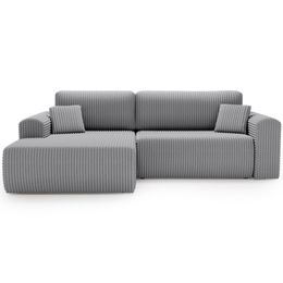 ECKSOFA Belvio Hellgrau Links