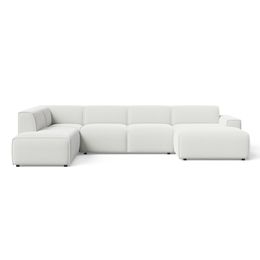ECKSOFA U Belluno Wei&szlig; Links