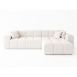 ECKSOFA Loopo Creme Rechts