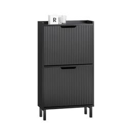 sobuy SCHUHSCHRANK Schwarz