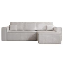 ECKSOFA Prato XL Hellgrau