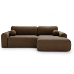 ECKSOFA Savana Braun Rechts