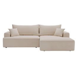 ECKSOFA California Beige Rechts