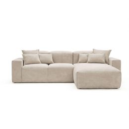 ECKSOFA Leni Beige Rechts
