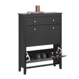 sobuy SCHUHSCHRANK Schwarz