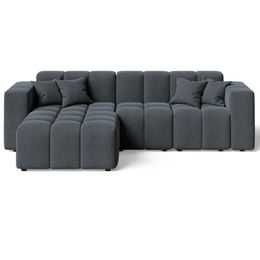 ECKSOFA Loppo Dunkelgrau Links