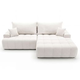 ECKSOFA Tulio Creme Rechts