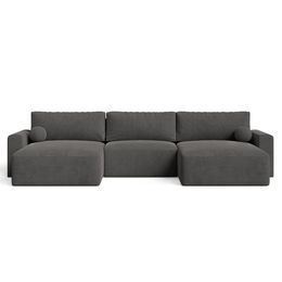 ECKSOFA U Aurora Dunkelgrau