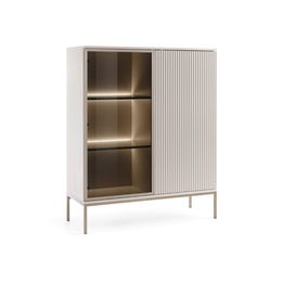 VITRINE Kaschmir 104/126/39 cm Deo