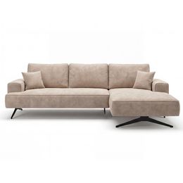 ECKSOFA Leto Beige Rechts