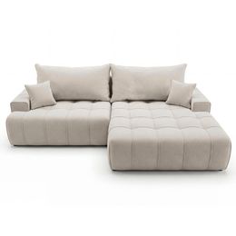 ECKSOFA Tulio Beige Rechts