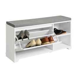 sobuy SCHUHBANK Grau