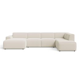 ECKSOFA U Belluno Creme Rechts