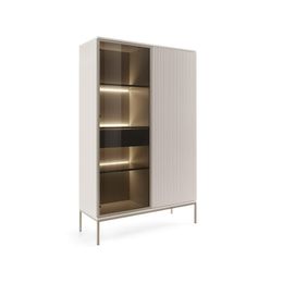 VITRINE Kaschmir 104/166/39 cm Deo