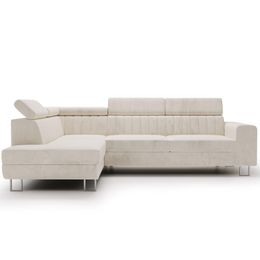 ECKSOFA Berona Beige Links