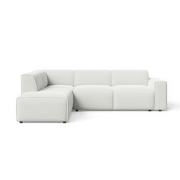 ECKSOFA Eluno Wei&szlig; Links