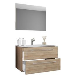 Badezimmer Badinos 3-tlg. Sonoma Eiche