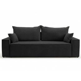 SOFA 230/90/70 Schwarz Sivra
