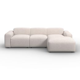 Wohnlandschaft Marlo Chenille Creme