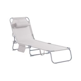 sobuy SONNENLIEGE Beige