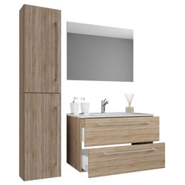 Badezimmer Badinos Sonoma Eiche