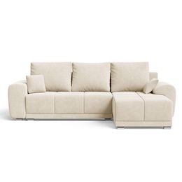 ECKSOFA Monti Beige Rechts
