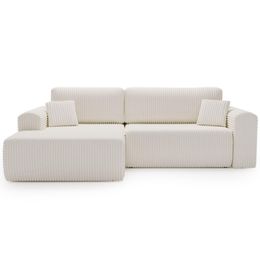 ECKSOFA Belvio Creme Links