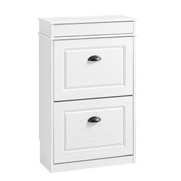 sobuy SCHUHSCHRANK Wei&szlig;