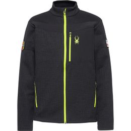 Spyder WENGEN BANDIT Fleecejacke Herren - Gr&ouml;&szlig;e XXL - schwarz