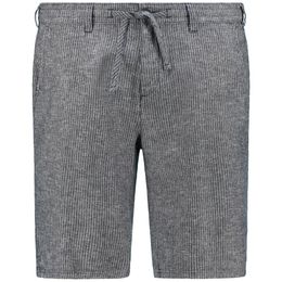 Herren Gro&szlig;e Gr&ouml;&szlig;en | s.Oliver Chino-Shorts mit Leinen Farbe blau Gr&ouml;&szlig;e: W46
