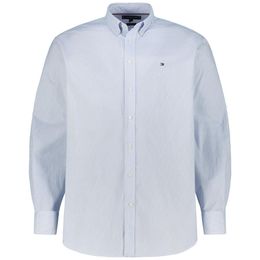 Herren Gro&szlig;e Gr&ouml;&szlig;en | Tommy Hilfiger Freizeithemd mit Allover-Muster Farbe blau Gr&ouml;&szlig;e: 4XL