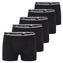 Herren Gro&szlig;e Gr&ouml;&szlig;en | North 5er-Pack Pants mit Elasthan Farbe schwarz Gr&ouml;&szlig;e: 5XL