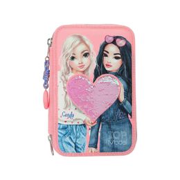 Depesche 3-Fach Federtasche inkl. Stifte TOPModel 20,5 x 14,3 x 7,5 cm