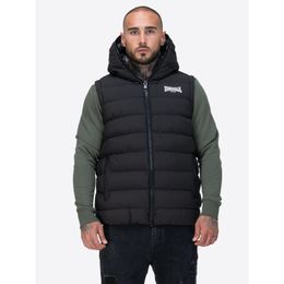 Lonsdale Herren Weste mit Kapuze normale Passform LYDFORD