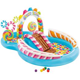 Planschbecken Intex "Candy Zone Play Center", bunt, B:191cm H:130cm L:295cm, PVC, Vinyl, Planschbecken