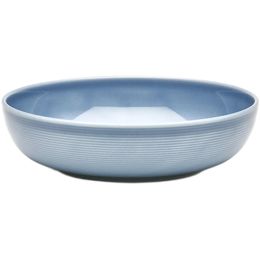 Schale Van Well "Jive, 21 cm, 6 St&uuml;ck", blau, H:5,6cm &Oslash;:21cm, Porzellan, Sch&uuml;sseln, Schale, sp&uuml;lmaschinengeeignet