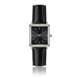 Quarzuhr ISABELLA FORD "FF2-S018S", schwarz, Armbanduhren, Damen, Quarzuhr