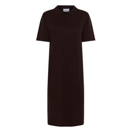 Midikleid Saint Tropez "Kleid MilaSZ", Damen, Gr. M, N-Gr, braun (chocolate plum), Obermaterial: 70% Viskose LENZING ECOVERO CV LenzEcov. 30% Polyester PES., Kleider Midikleid