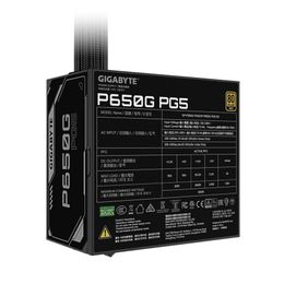 Gigabyte Netzteil "P650G PCIE 5.1 Netzteil &ndash; PCIe 5.1, 80 PLUS Silver, 120mm L&uuml;fter, komp", ohne farbbezeichnung, B:21,1cm H:12cm T:25,6cm, Netzteile