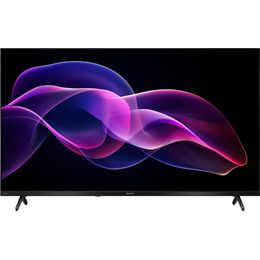Sharp QLED-Fernseher "2T-C40HF3x", Energieeffizienz: E (A-G), schwarz, 40, Fernseher