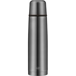 Isolierflasche Alfi "Perfect", grau, 1.000ml, Edelstahl, Trinkflaschen, Isolierflasche