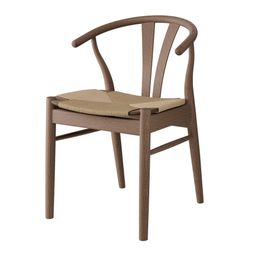 Stuhl HAMMEL FURNITURE "Frida, Massivholz mit gepolsterter Sitzfl&auml;che - hoher Komfort", , smoked oil, smoked oil, beige, B:53cm H:75cm T:54cm, Massivholz, St&uuml;hle, Stuhl, Massivholz, gepolsterte Sitzfl&auml;che, versch. Farbvarianten