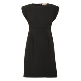 Midikleid Culture "Kleid CUalaine", Damen, Gr. 38, N-Gr, schwarz, Obermaterial: 79% Polyester PES. 17% Viskose CV. 4% Elasthan EL., Kleider Midikleid