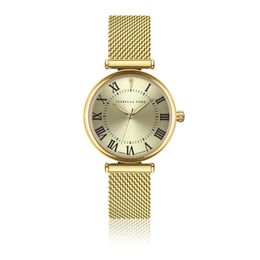 Quarzuhr ISABELLA FORD "FH7-B034G", gold, Armbanduhren, Damen, Quarzuhr
