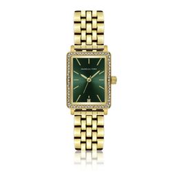 Quarzuhr ISABELLA FORD "FG8-B094G", gold, Armbanduhren, Damen, Quarzuhr