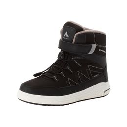 Winterstiefel McKINLEY "Valley AQX JR", M&auml;dchen, Gr. 29, schwarz (schwarz, grau light), Schuhe Winterstiefel, Snowboots, Winterboots, Winterschuhe, wasserdicht und gef&uuml;ttert