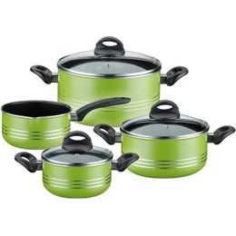 Topf-Set GSW "Milano color", gr&uuml;n, T&ouml;pfe, extra starker FerroThermBoden, Induktion